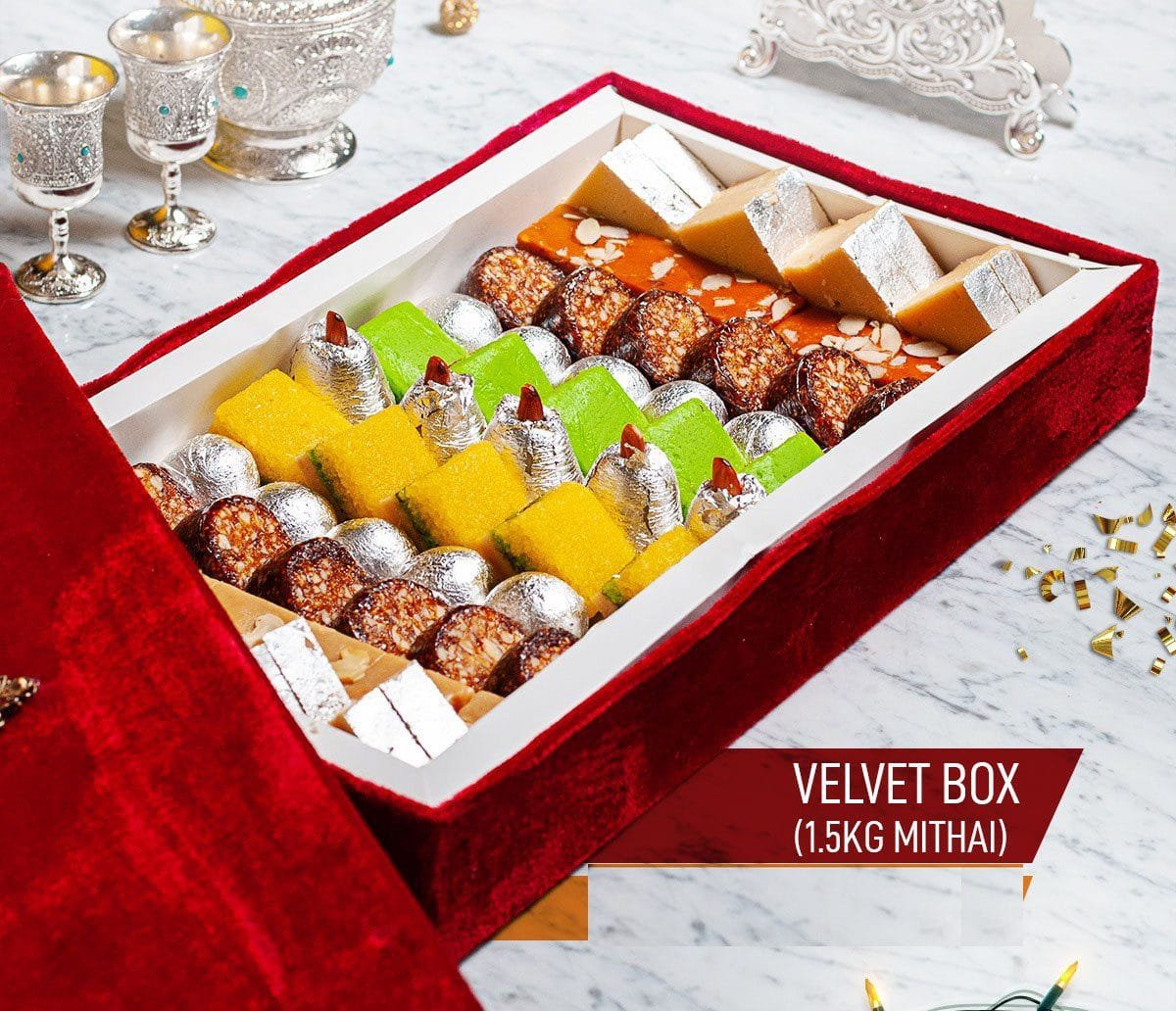 Red Velvet Box Sweets Special Mix Bundu Khan | Send Gifts To Pakistan ...
