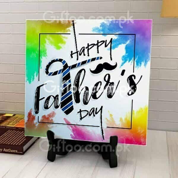 Father's Day Tile | Send Gifts To Pakistan | Giftoo No-1 Gift Delivery ...