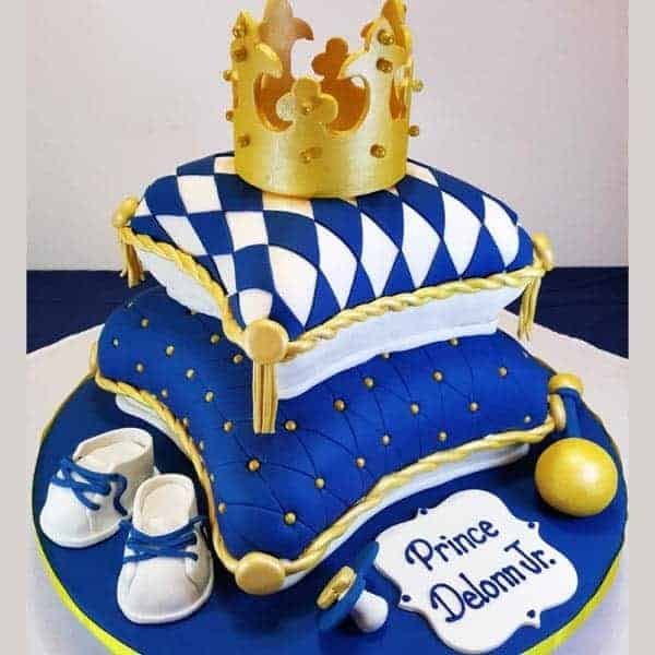 Baby Crown Cake 2 tier | Send Gifts To Pakistan | Giftoo No-1 Gift ...