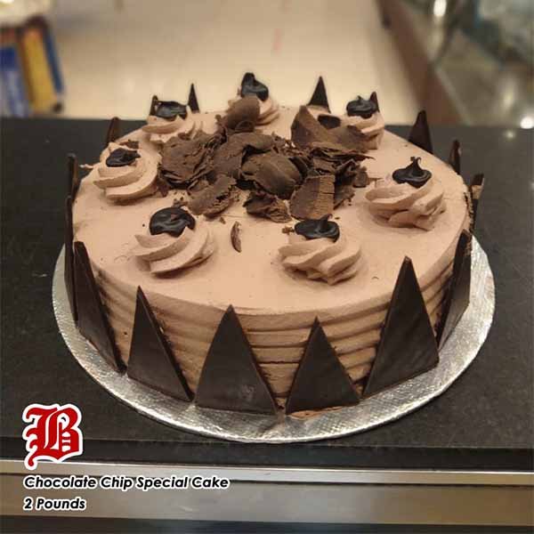 Chocolate Chip Cake 2 | Send Gifts To Pakistan | Giftoo No-1 Gift ...