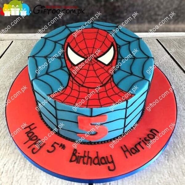 Spider Men Cake | Send Gifts To Pakistan | Giftoo No-1 Gift Delivery ...
