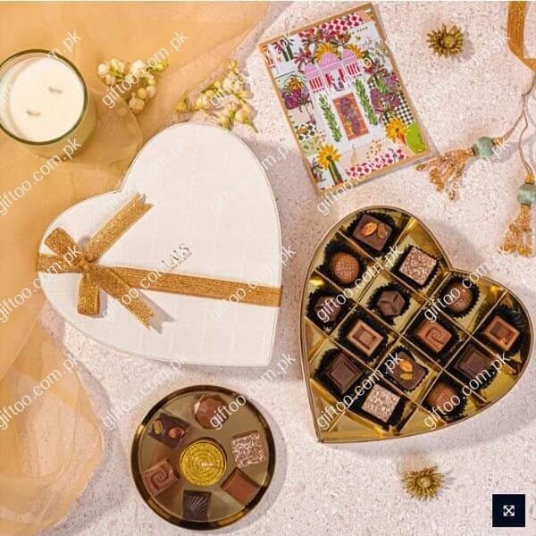 White Heart (14pc) | Send Gifts To Pakistan | Giftoo No-1 Gift Delivery ...